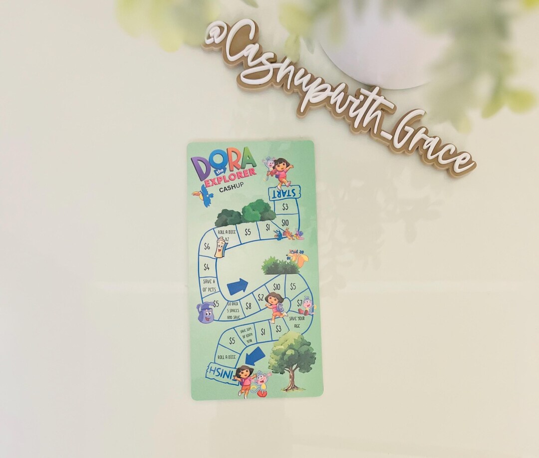 Dora Savings Challenge - Etsy