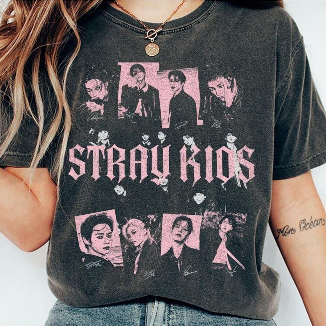 Stray Kids Skz Vintage Music Comfort Colors Shirt, Stray Kids ...