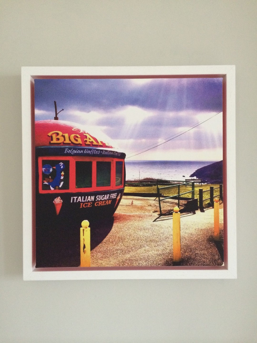 Canvas Print. the Big Apple Mumbles With Floating Wooden - Etsy