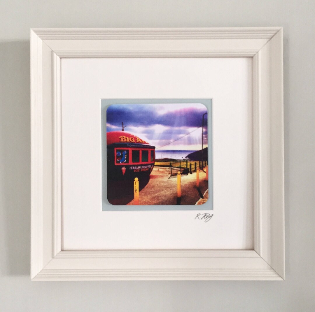 The Big Apple, Mumbles, Gower Framed Print. Vintage Effect Photography ...