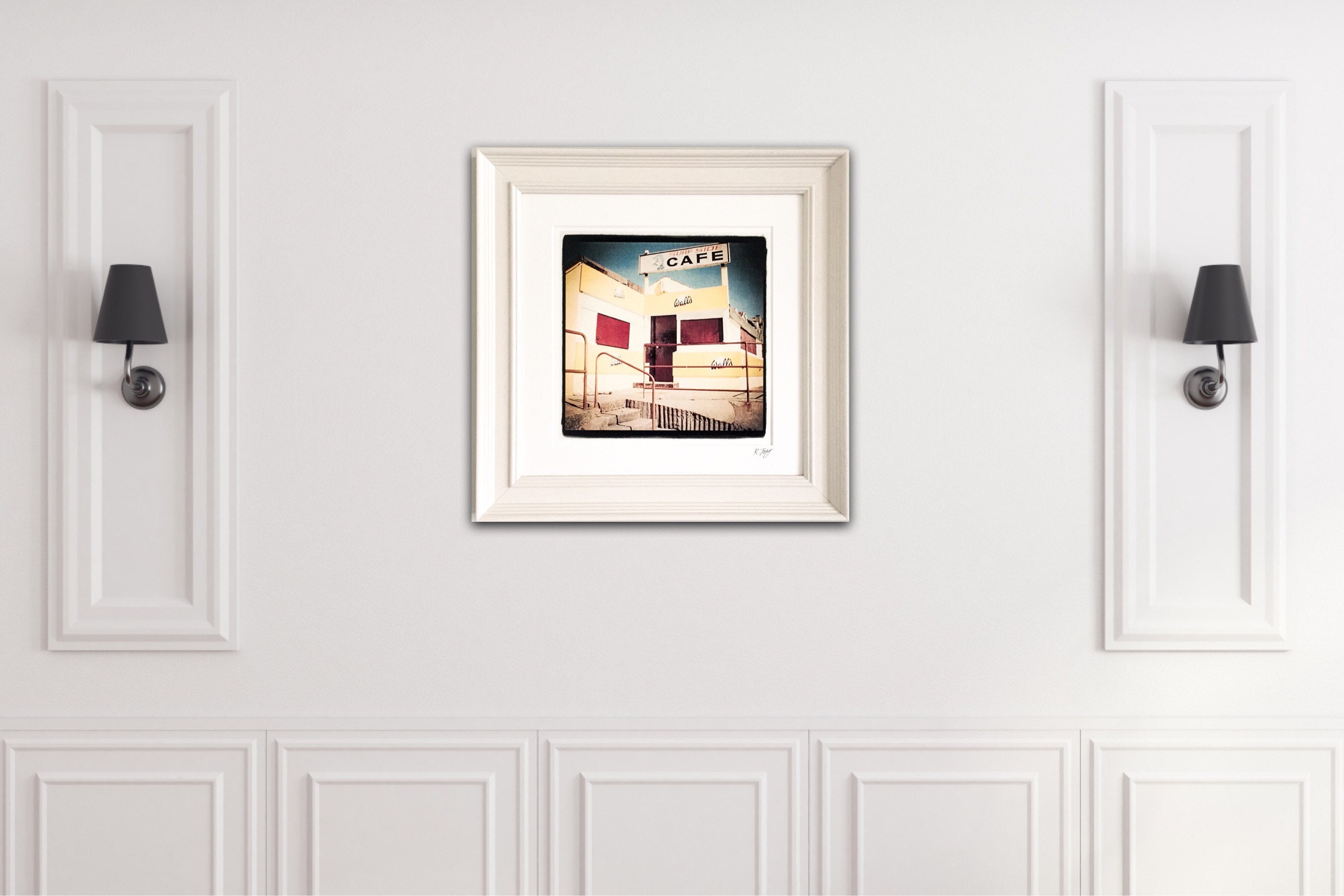Large Bevelled Edge Framed Gower Photo Art Print by Rebecca - Etsy