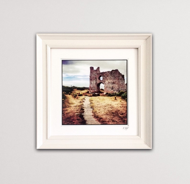 Pennard Castle Gower Art Print. Large Framed Photo Art Print - Etsy