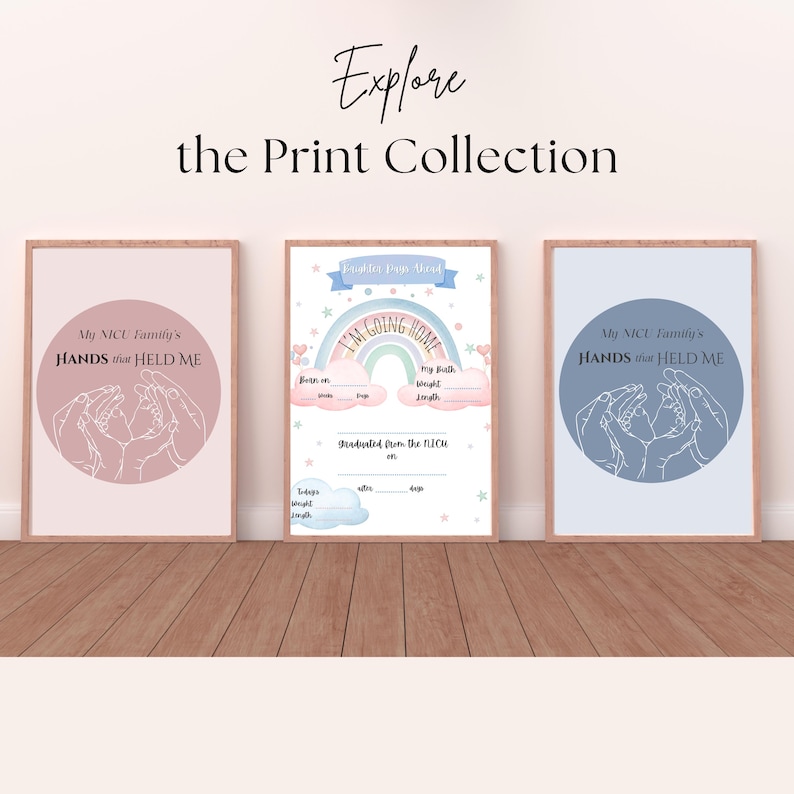 NICU Graduate Certificate Printable, NICU Milestone Keepsake, Nursery ...