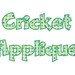 Cricket Applique Machine Embroidery Font Monogram Alphabet 3 | Etsy