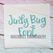 Judy Bug Machine Embroidery Font Monogram Alphabet 3 Sizes - Etsy