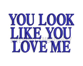 Excuse Me You Look Like You Love Me SVG, PNG Digital Files. Ella ...