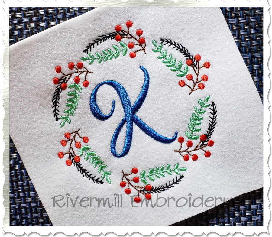 Sewing & Fiber Craft Supplies & Tools Amy Monogram Font Frame Machine ...