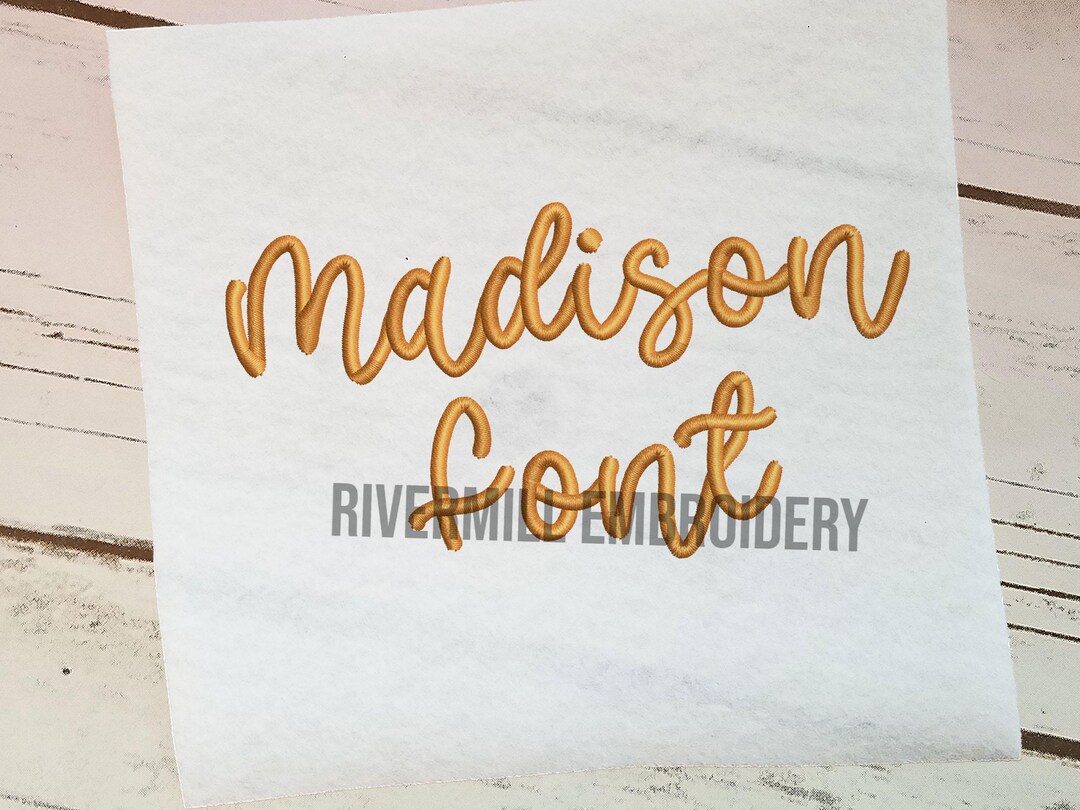 Madison Machine Embroidery Font Monogram Alphabet - 3 Sizes - BX Files ...
