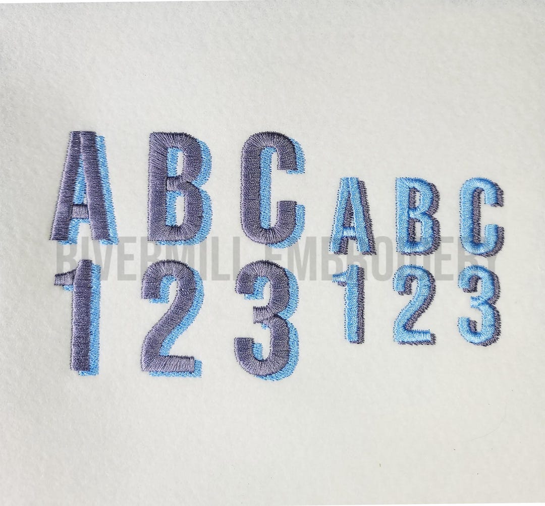 Small Walter Shadow Machine Embroidery Font Alphabet - 2 Sizes - BX ...