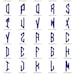 Large Point 3 Letter Monogram Machine Embroidery Font Alphabet - 3 ...