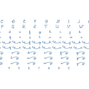 Azalea Machine Embroidery Font Monogram Alphabet - 3 Sizes - BX Files ...