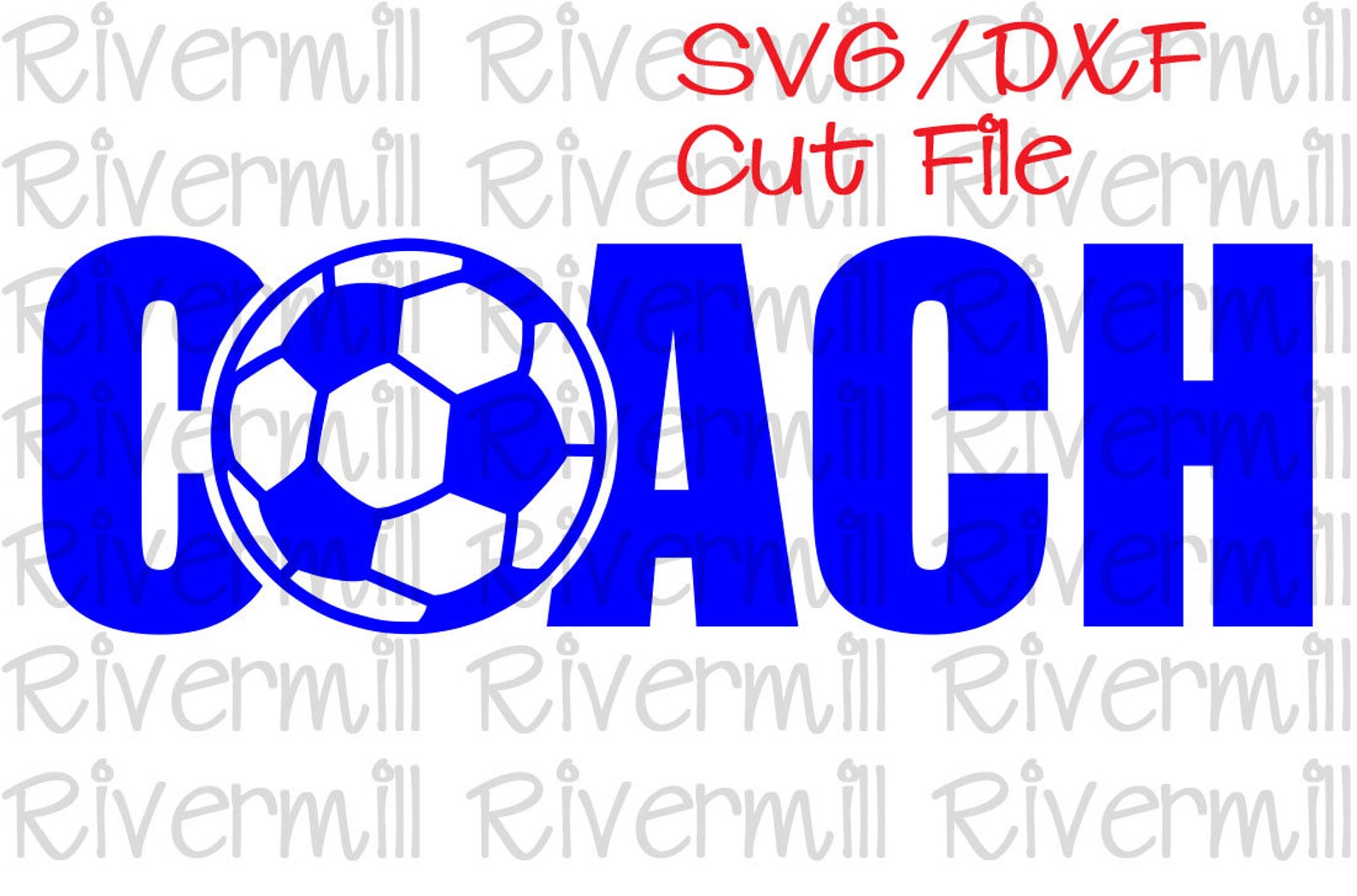 SVG DXF Soccer Coach Cut File - Etsy