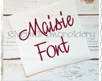 Alicia Calligraphy Monogram Set 3 Embroitique Exclusive - Etsy