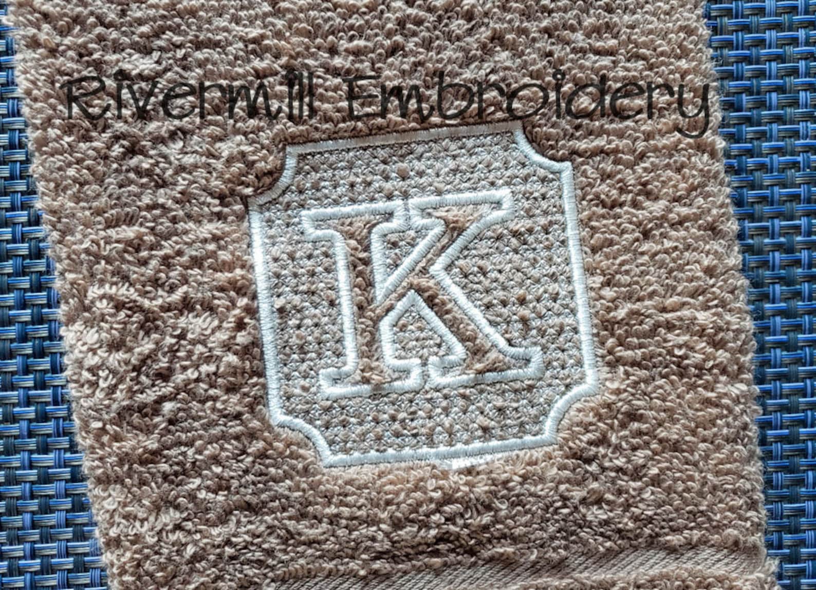 Embossed Machine Embroidery Monogram Alphabet (#2) - 3" Size - BX Files ...