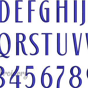 New York Machine Embroidery Font Monogram Alphabet - BX Files Instant ...