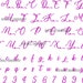 Kendall Machine Embroidery Font Monogram Alphabet - 3 Sizes - BX Files ...