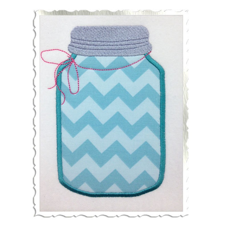 Mason Jar Design Dst - Etsy