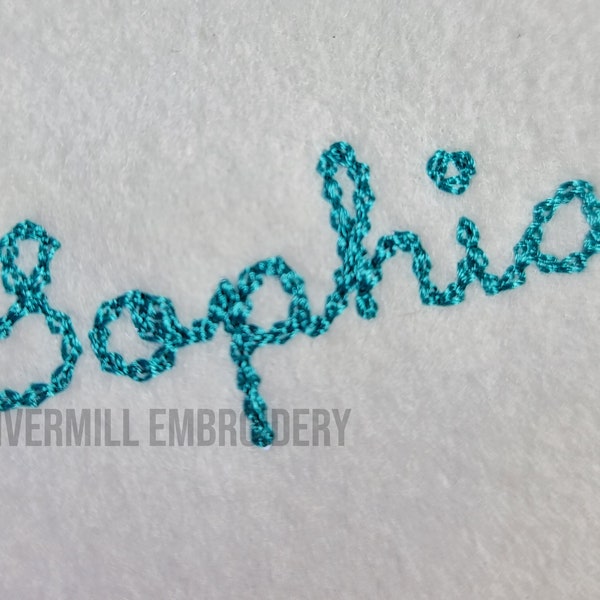 Free Embroidery Fonts - Etsy