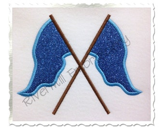 Color Guard Flag Applique Machine Embroidery Design 5 Sizes | Etsy
