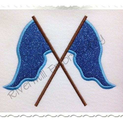 Color Guard Flags Applique Machine Embroidery Design 5 Sizes - Etsy