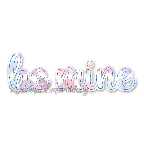 Be Mine Embroidery - Etsy