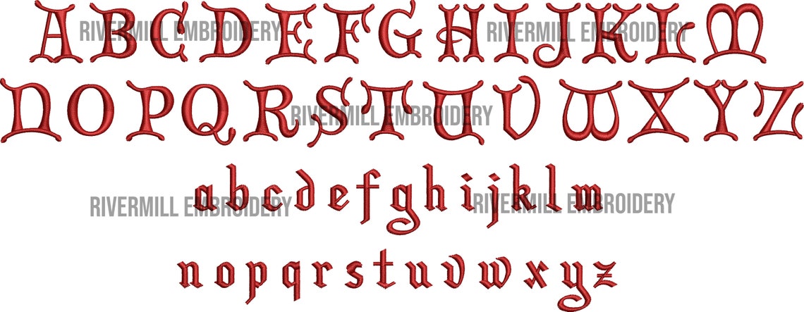 Christmas Carol Machine Embroidery Font Monogram Alphabet 3 - Etsy