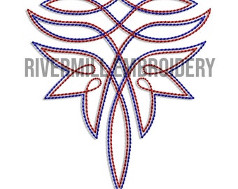 COWBOY BOOT STITCH Thread Design Machine Embroidery Digital Download ...
