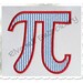 Applique Pi Symbol Machine Embroidery Design 4 Sizes - Etsy