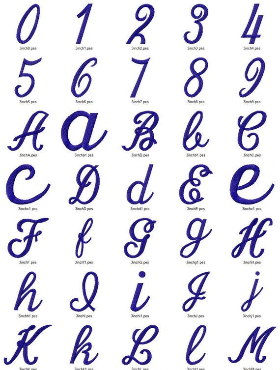 Simple Typography Alphabet