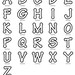 Tinker Toy Dot Applique Machine Embroidery Font Alphabet - 5 Sizes - BX ...