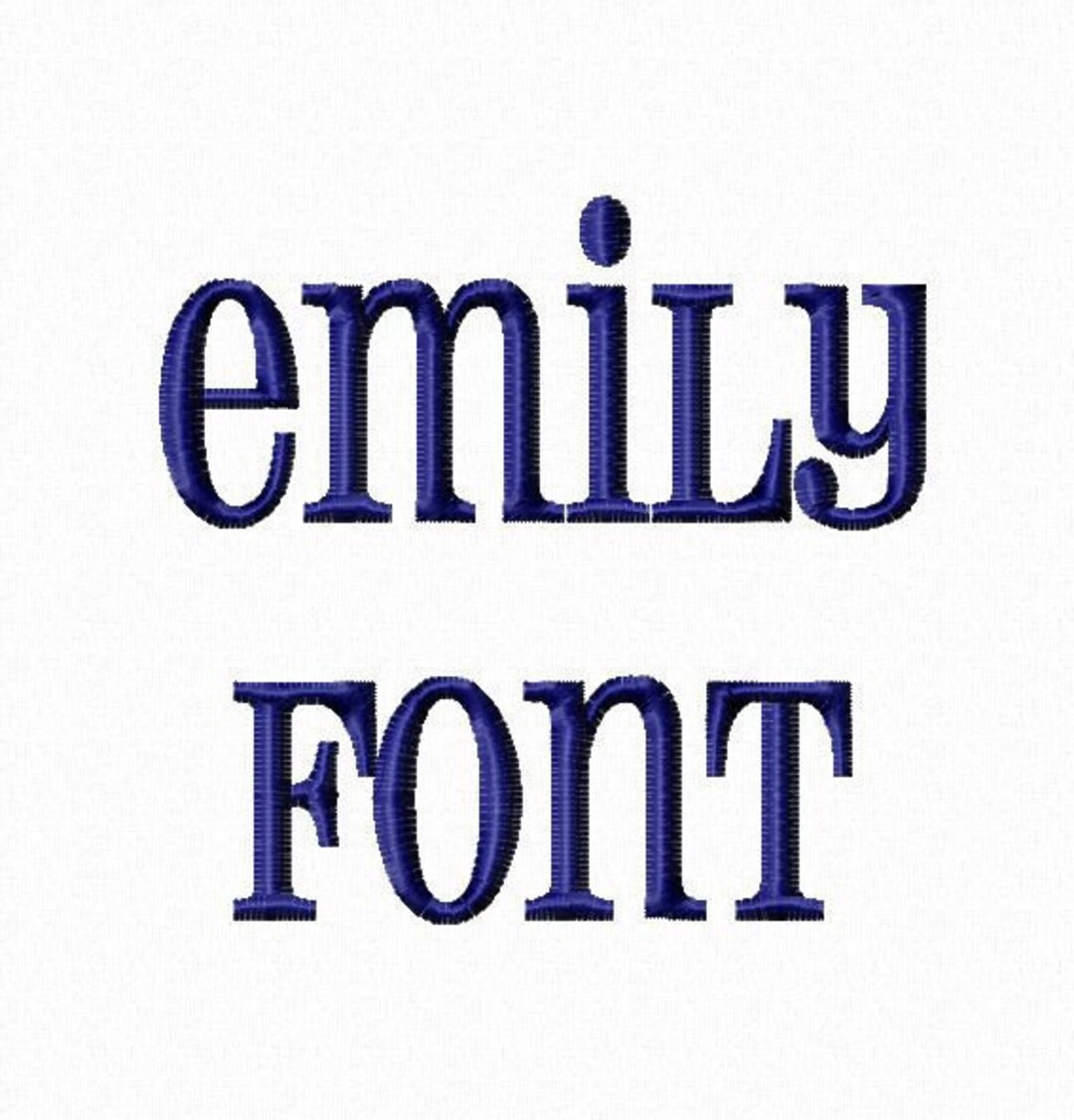 Emily Machine Embroidery Font Monogram Alphabet - 3 Sizes - BX Files ...