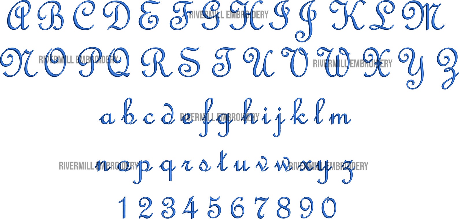 Harris Machine Embroidery Font Monogram Alphabet 3 Sizes - Etsy