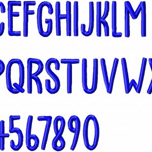 Ethan Machine Embroidery Font Monogram Alphabet - 3 Sizes - BX Files ...