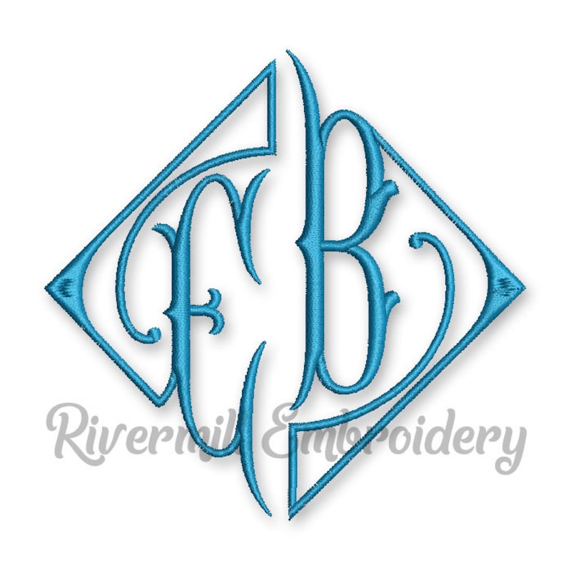 Two Letter Monogram - Etsy