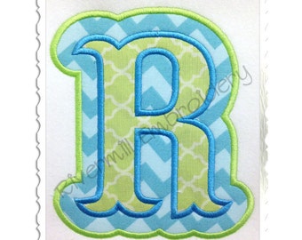 Happy Applique Machine Embroidery Font Alphabet 4 Sizes - Etsy