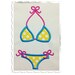 Applique Bikini Machine Embroidery Design - 4 Sizes - Instant Download ...