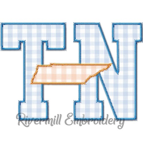 Tennessee Outline Embroidery Design 6 SIZES Machine | Etsy