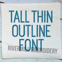 2 Color Block Embroidery Font, BX Font, Alphabet Machine Embroidery ...