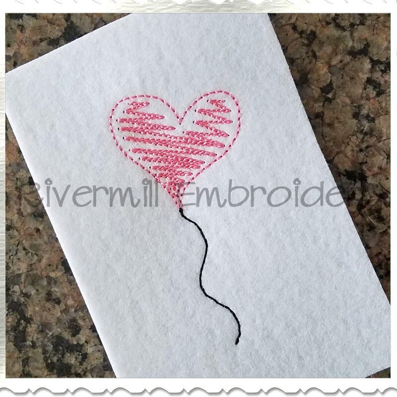 Scribble Heart - Etsy