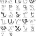 Xiomara Machine Embroidery Font Monogram Alphabet - 3 Sizes - BX Files ...