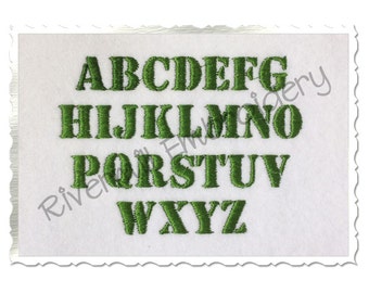 Army Camouflage Embroidery Font Set 1.5 2 2.5 3 2 - Etsy