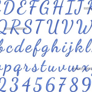 James Machine Embroidery Font Monogram Alphabet - 3 Sizes - BX Files ...