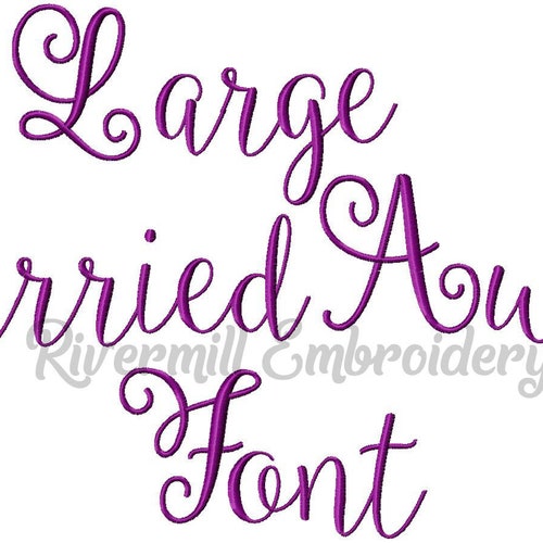 Harrington Machine Embroidery Font Monogram Alphabet 3 Sizes - Etsy