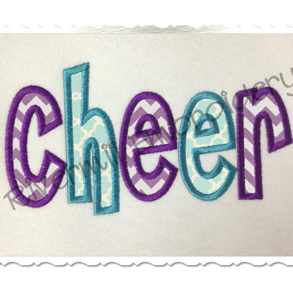 Cheer Applique - Etsy