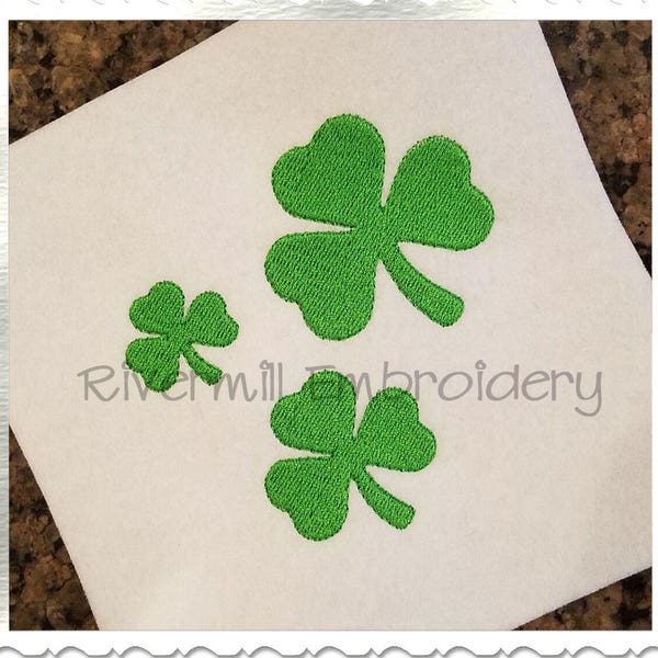 Shamrock Embroidery Design - Etsy