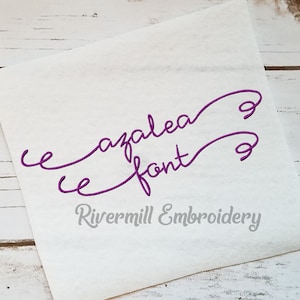 Azalea Machine Embroidery Font Monogram Alphabet - 3 Sizes - BX Files ...