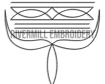 COWBOY BOOT STITCH Thread Design Machine Embroidery Digital Download ...