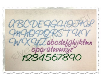 Alicia Calligraphy Monogram Set 3 Embroitique Exclusive Interchangeable ...