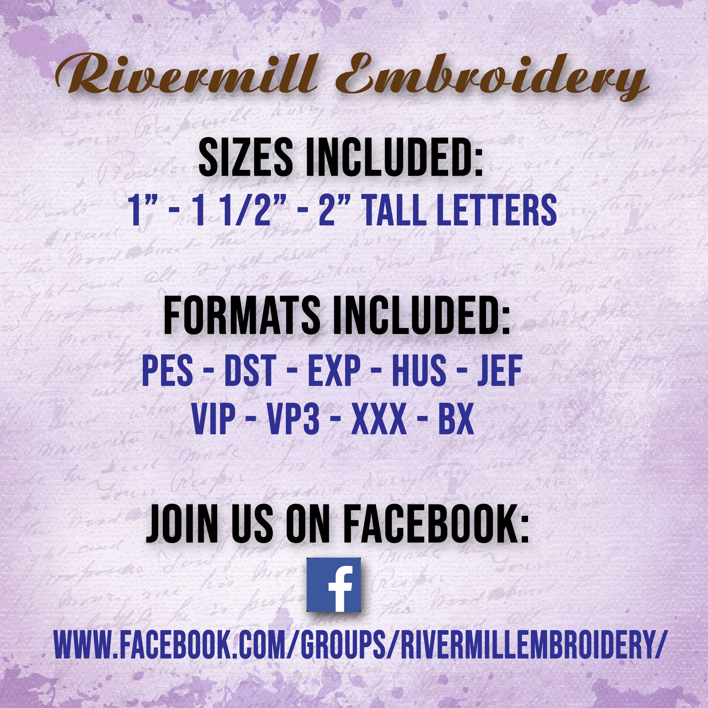Fontleroy Machine Embroidery Font Alphabet - 3 Sizes - BX Files Instant ...