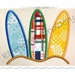 Three Surfboards Machine Embroidery Design - 4 Sizes - Instant Download ...